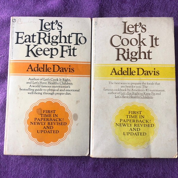 Adelle Davis Book - Etsy