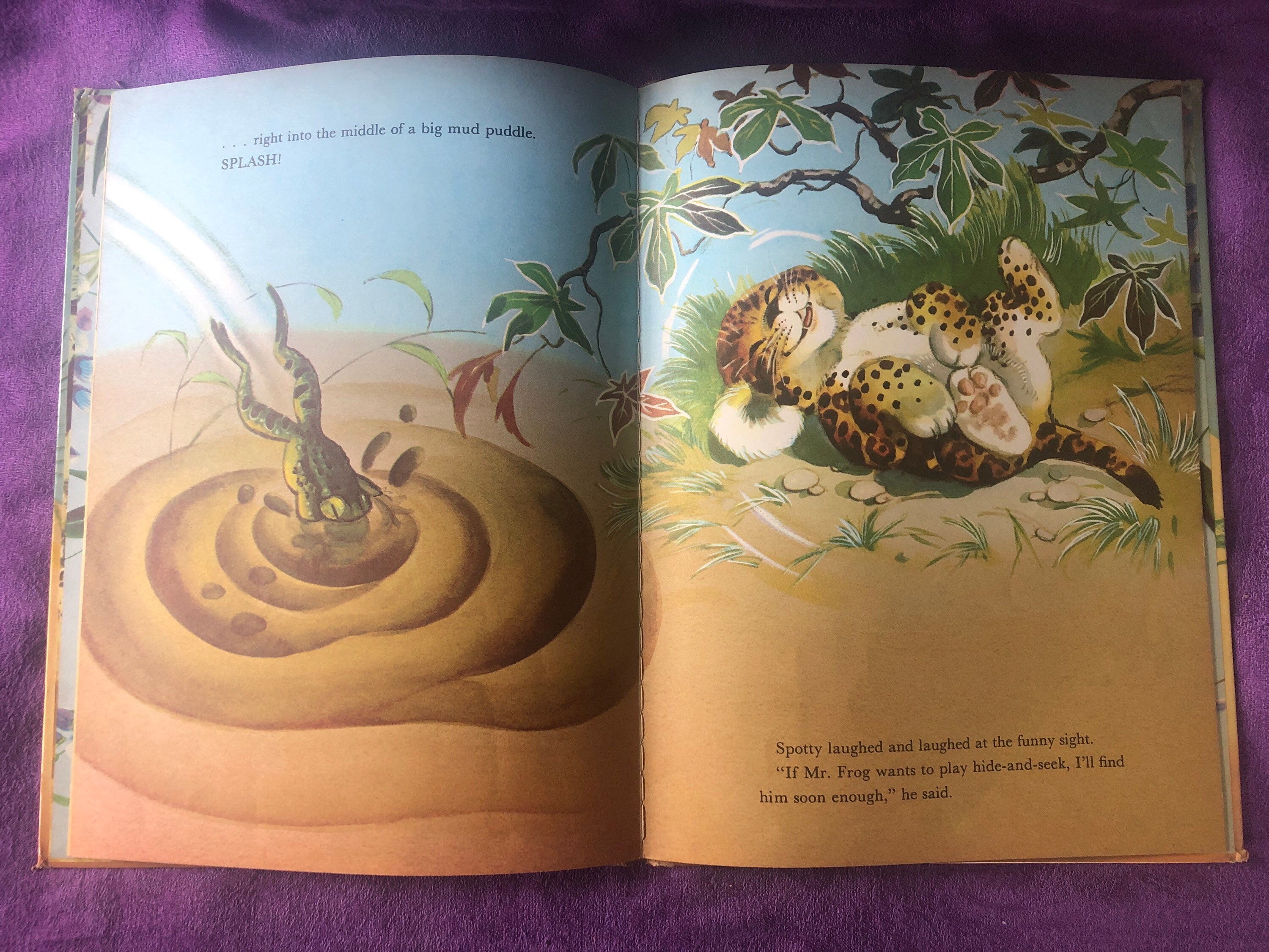 Spotty Finds a Playmate, A Big Golden Book, by Mary Brooks and Bruce R ...