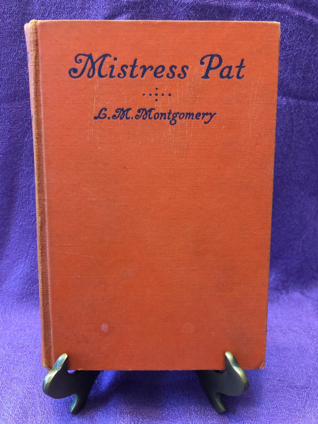 Mistress Pat by L. M. Montgomery First Edition Hardcover - Etsy