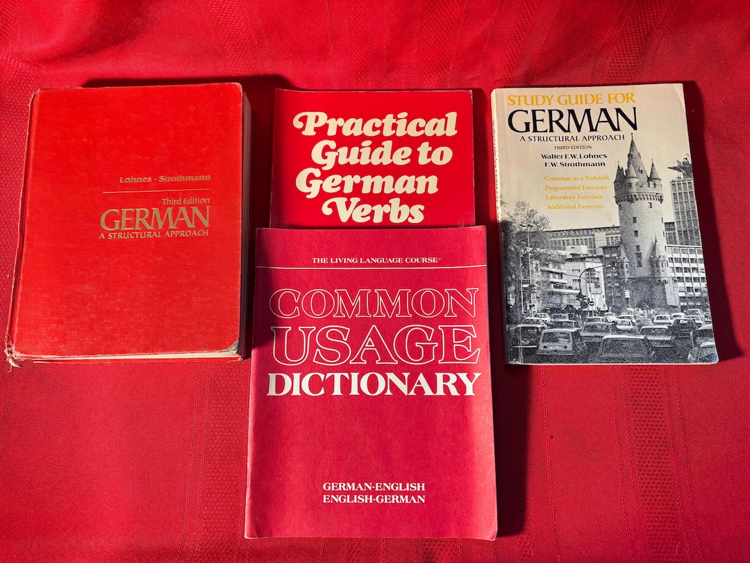 German Book Bundle, A Structural Approach, Study Guide, Practical Guide ...