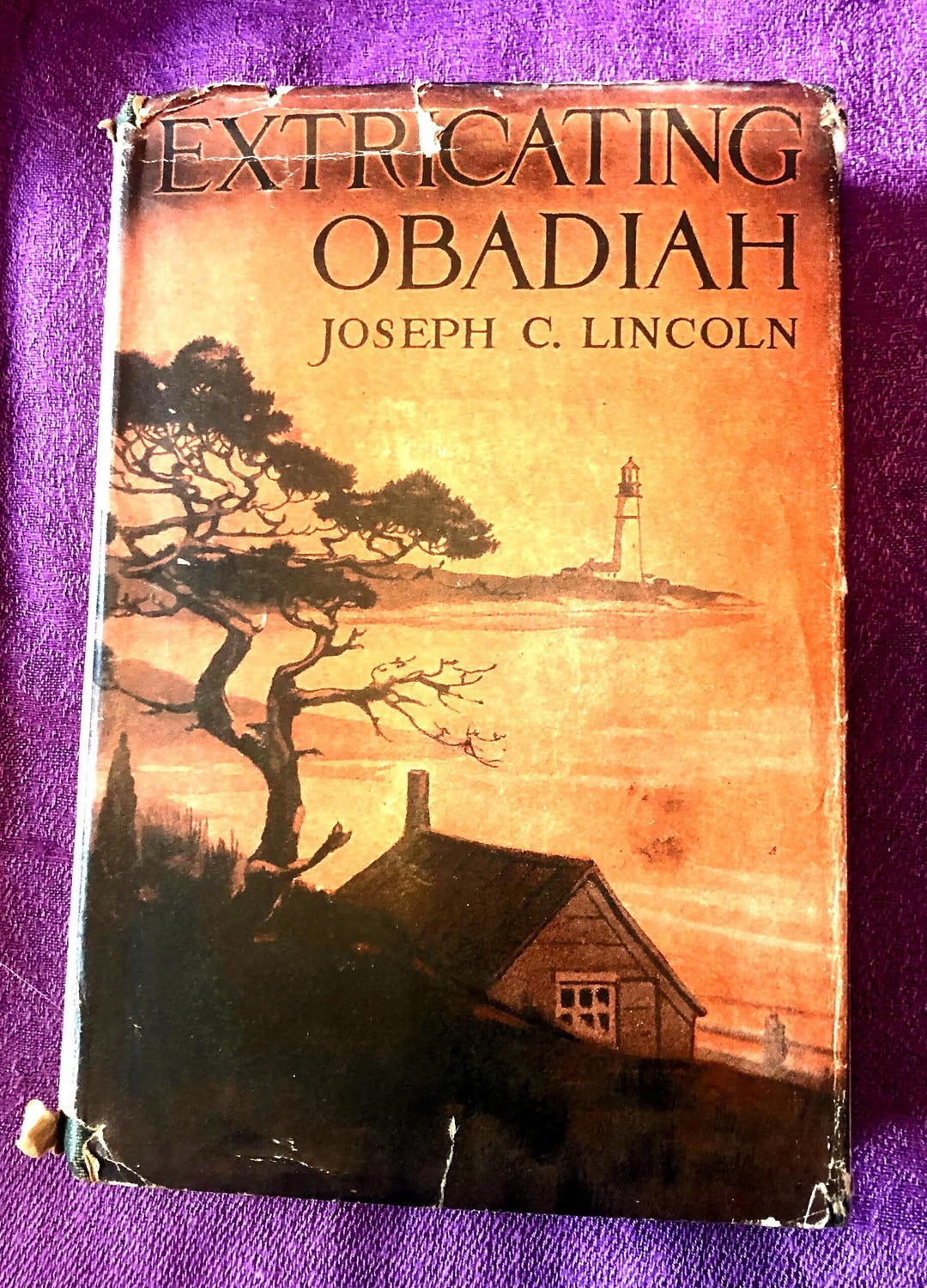 Extricating Obadiah, by Joseph C. Lincoln, Hardcover Book, 1917 - Etsy