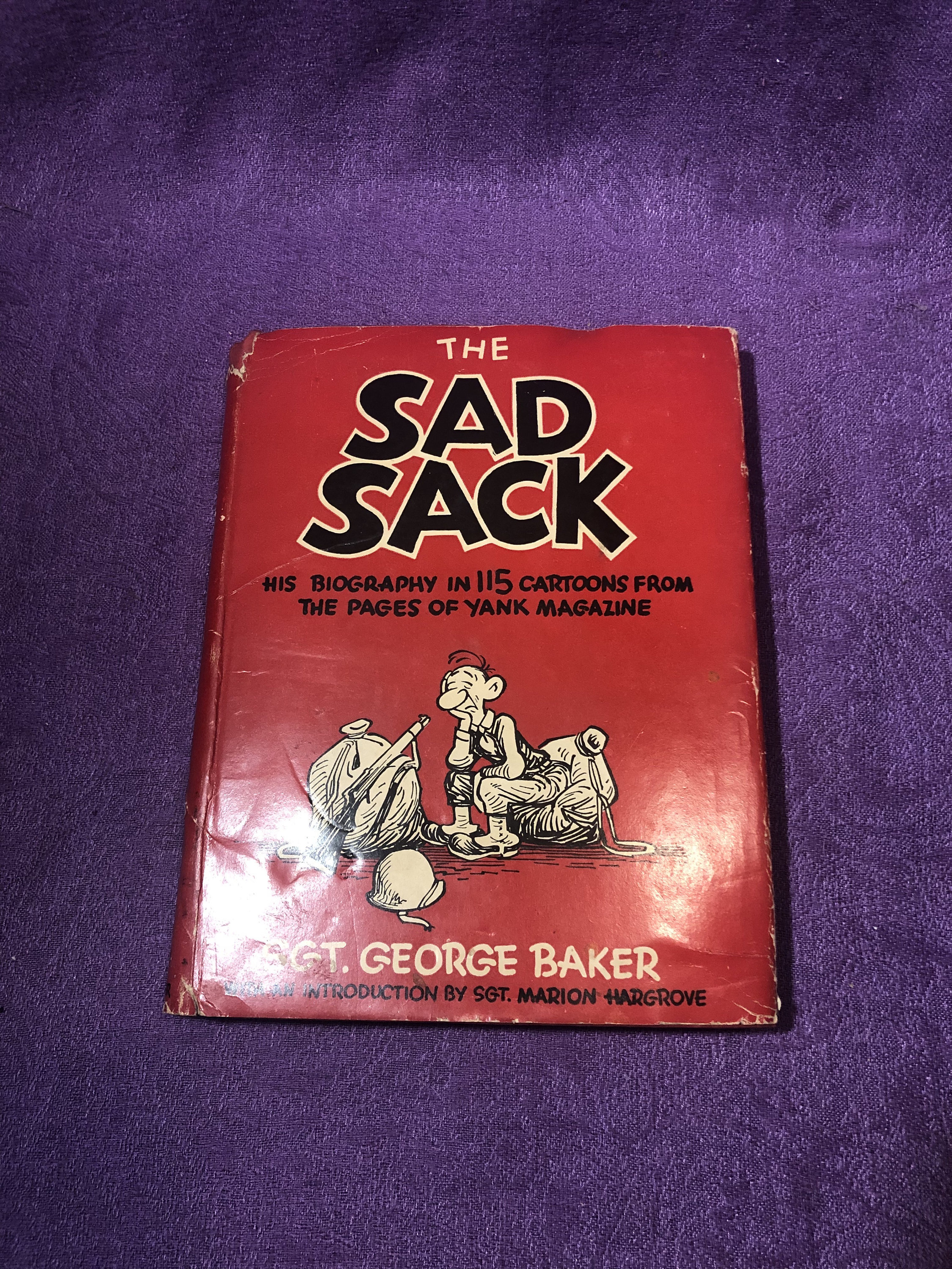 The Sad Sack, by Sergeant George Baker, First Edition, Hardcover Book ...
