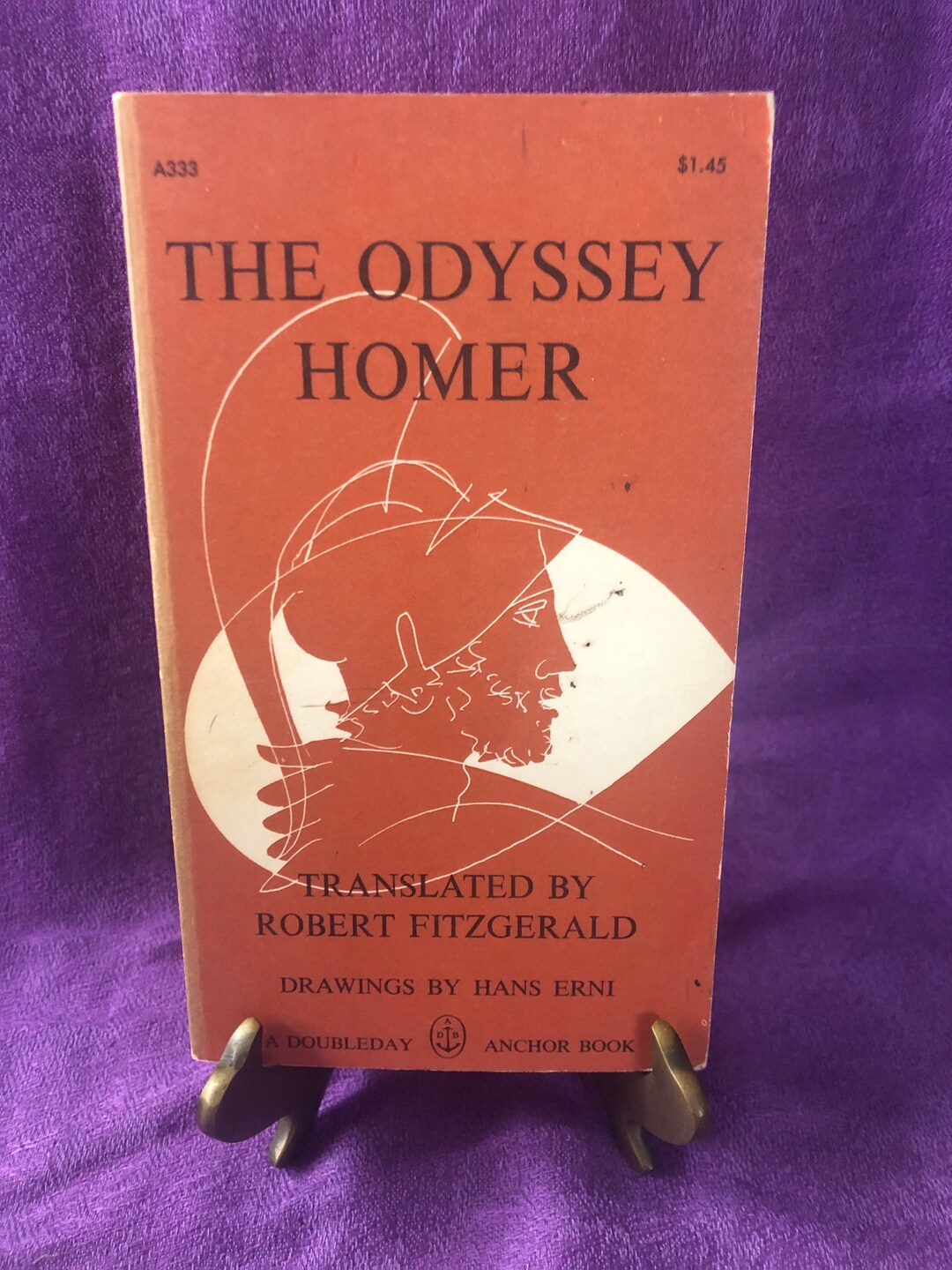 The Odyssey, by Homer, Translated by Robert Fitzgerald, Paperback Book ...