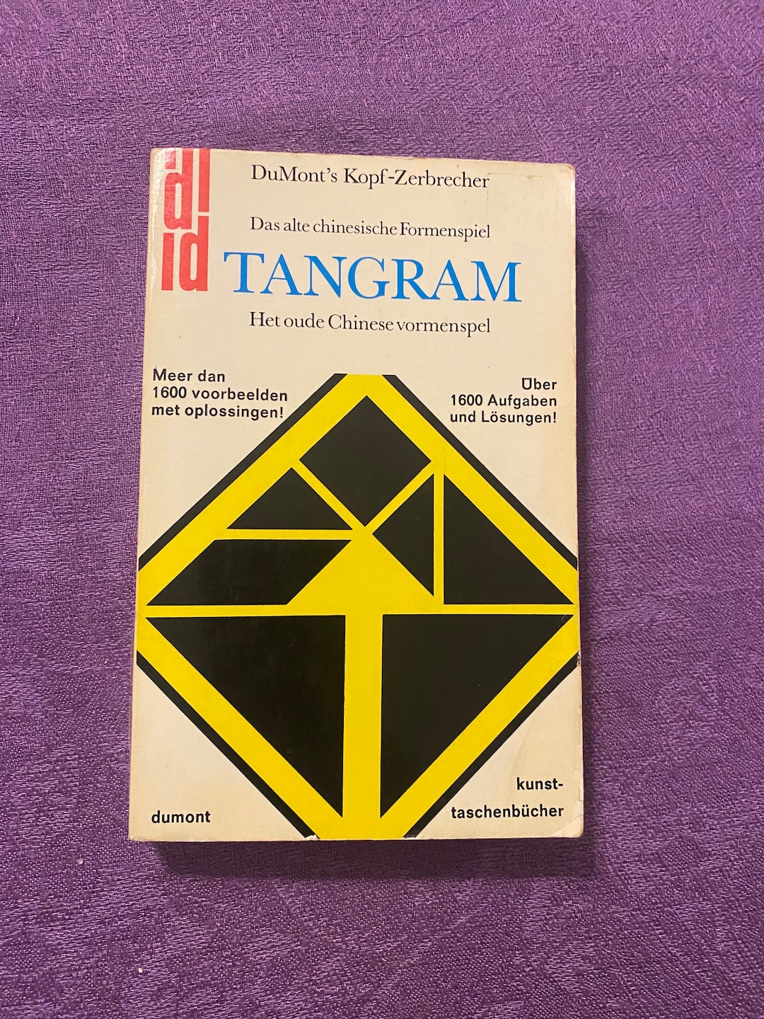 Tangram, Het Oude Chinese Vormenspel, Dumont's Kopf-zerbrecher, by ...