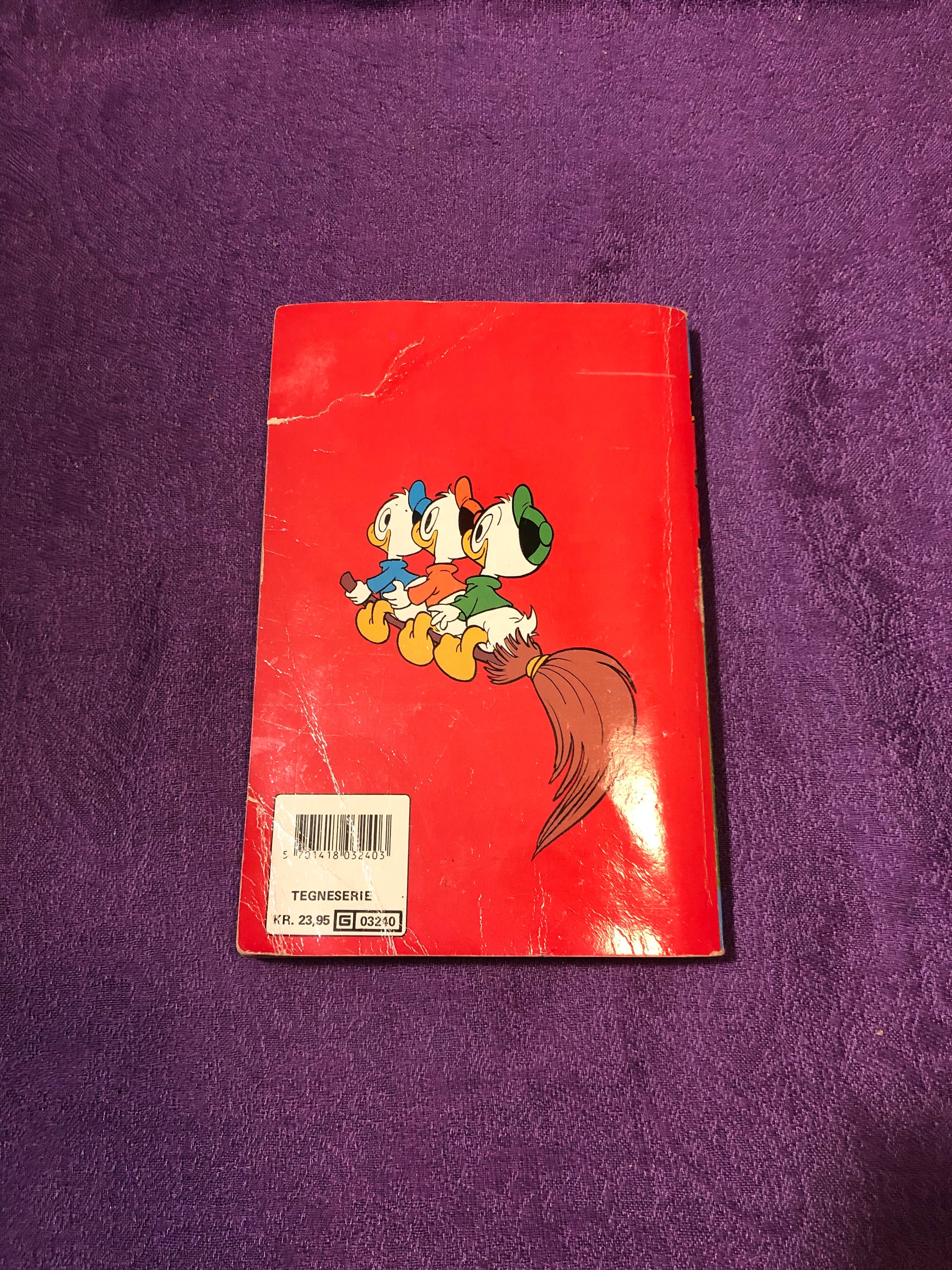 Walt Disneys, Donald Duck Comic Book, Written in German, Anders And ...