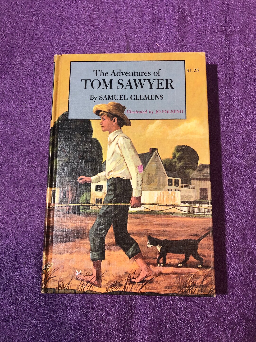 The Adventures of Tom Sawyer, by Samuel Clemens, Hardcover Book ...