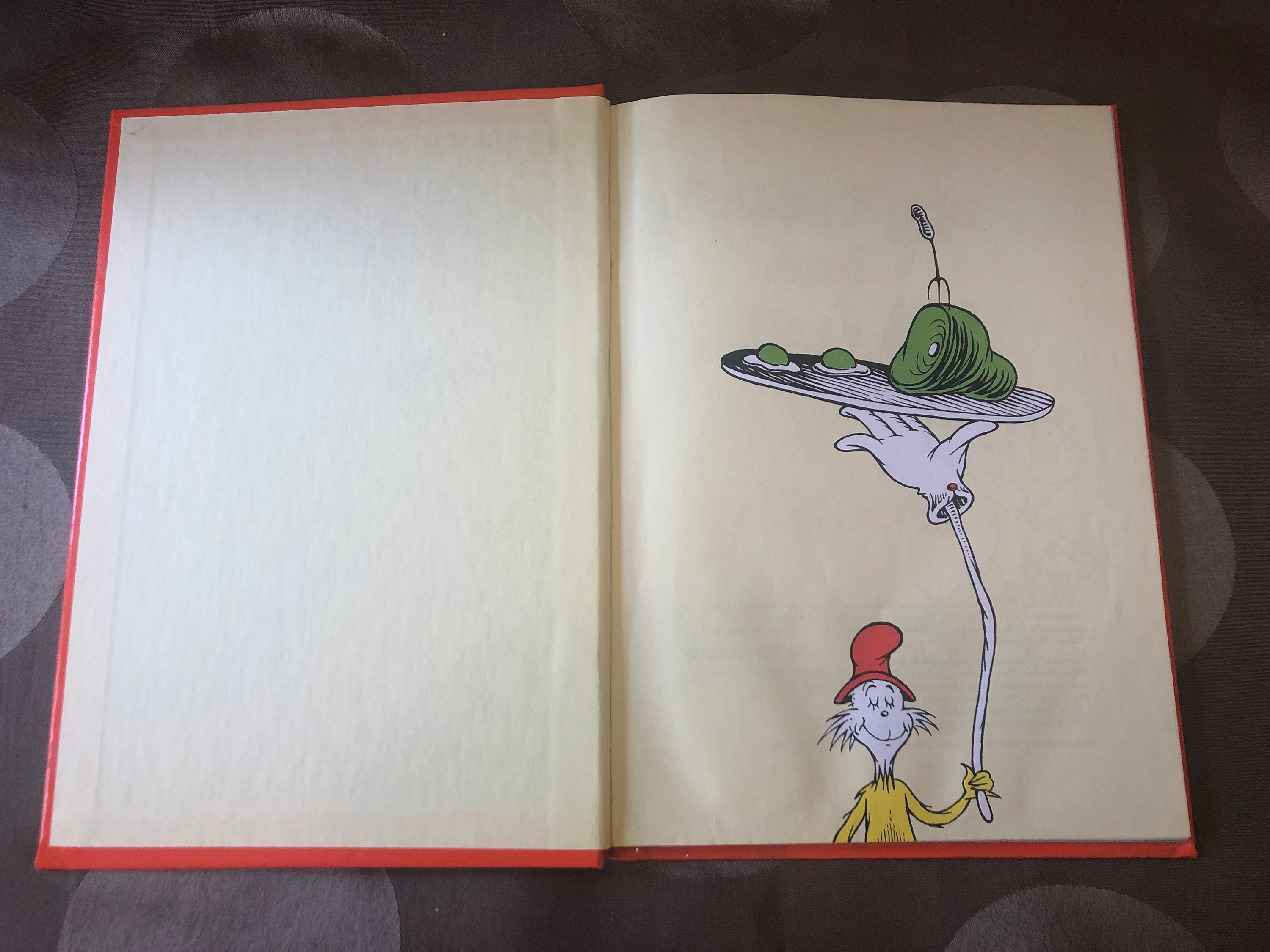 Green Eggs and Ham, by Dr Seuss, Hardcover Book, 1988 - Etsy