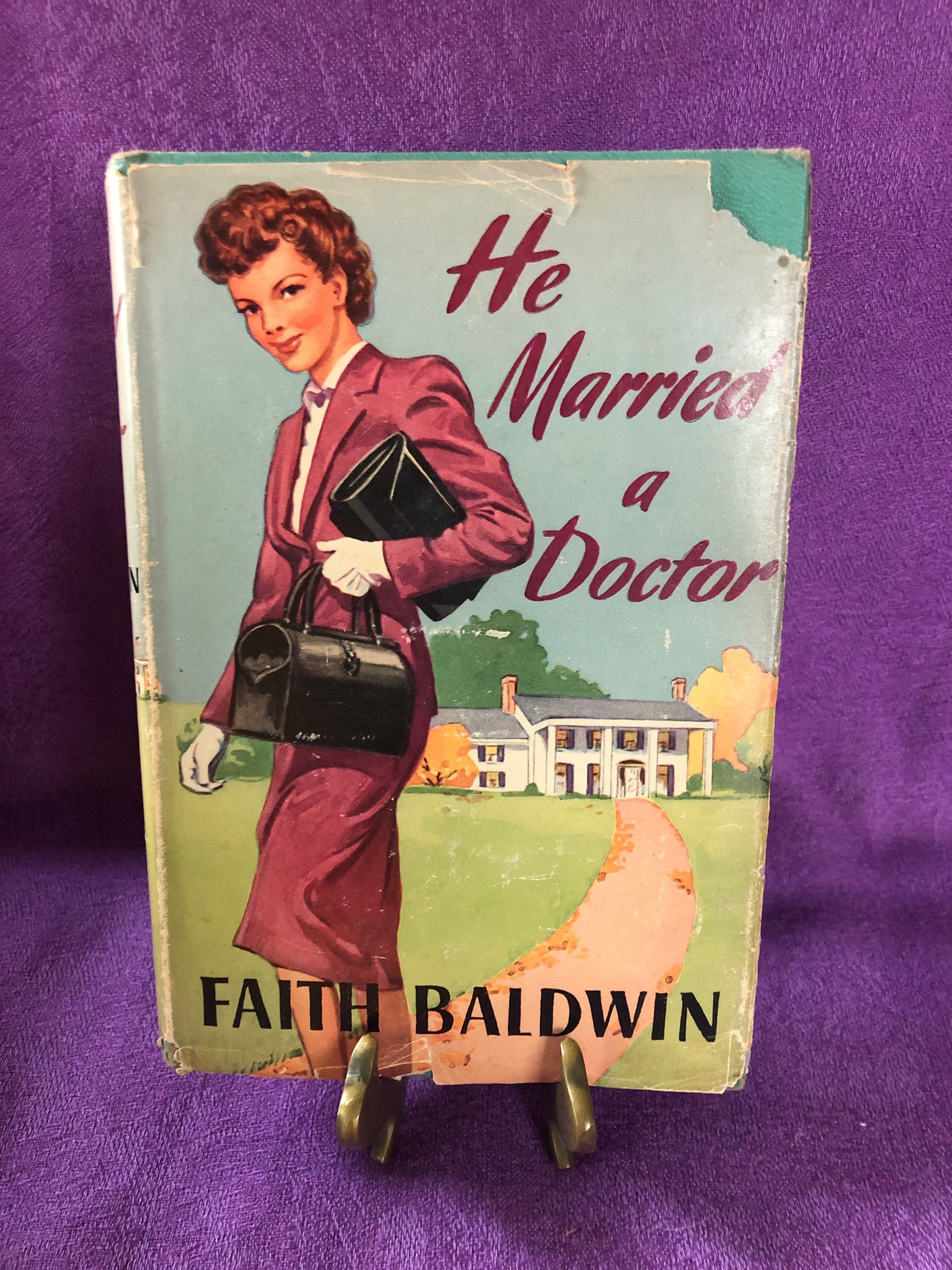 He Married a Doctor, by Faith Baldwin, Hardcover Book, 1948 - Etsy