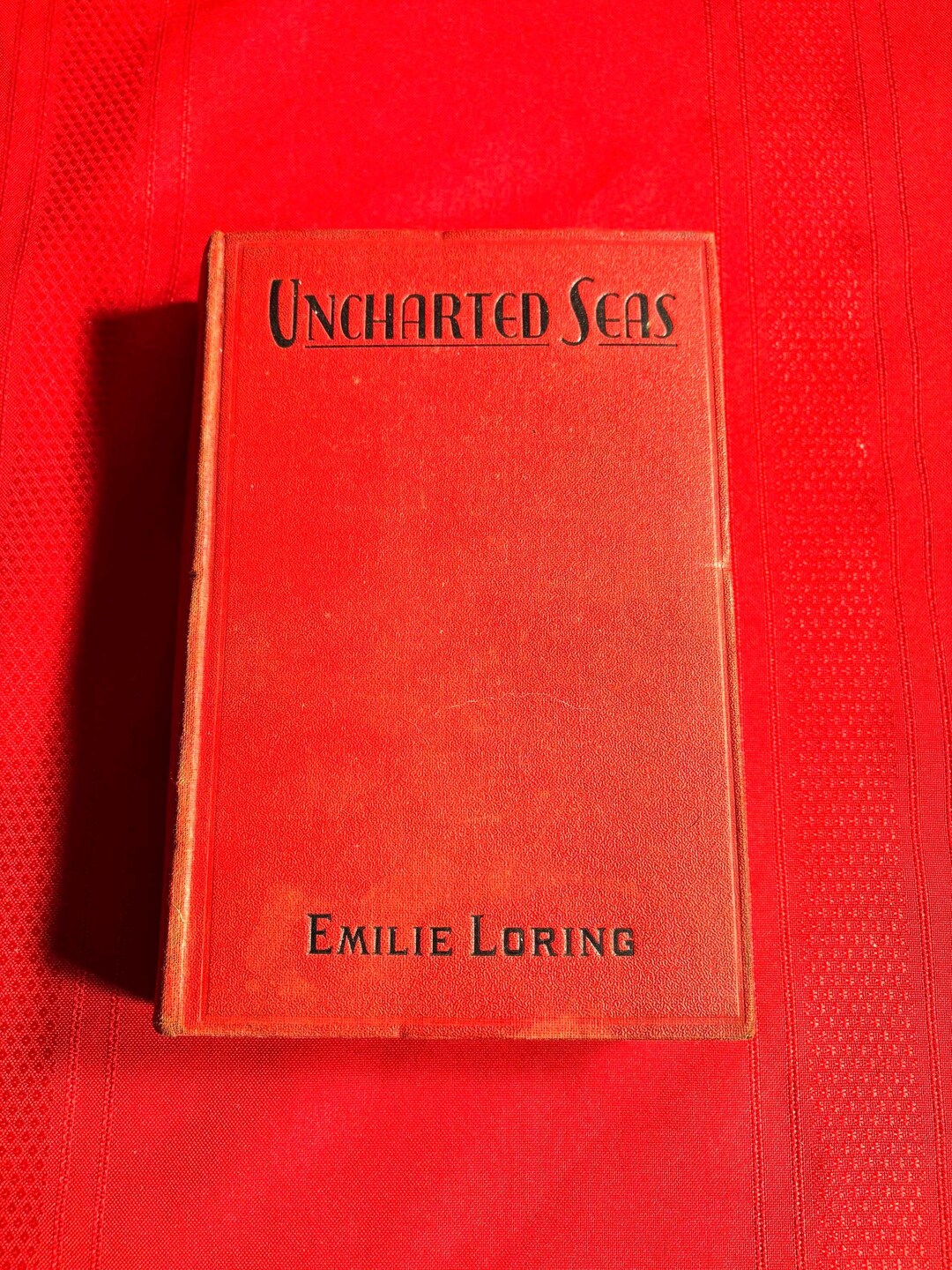 Uncharted Seas, by Emilie Loring, First Edition, Second Printing, Hardcover Book, 1932 - Etsy