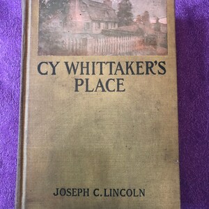 CY Whittaker’s Place, by Joseph C. Lincoln, Hardcover, 1908 - Etsy