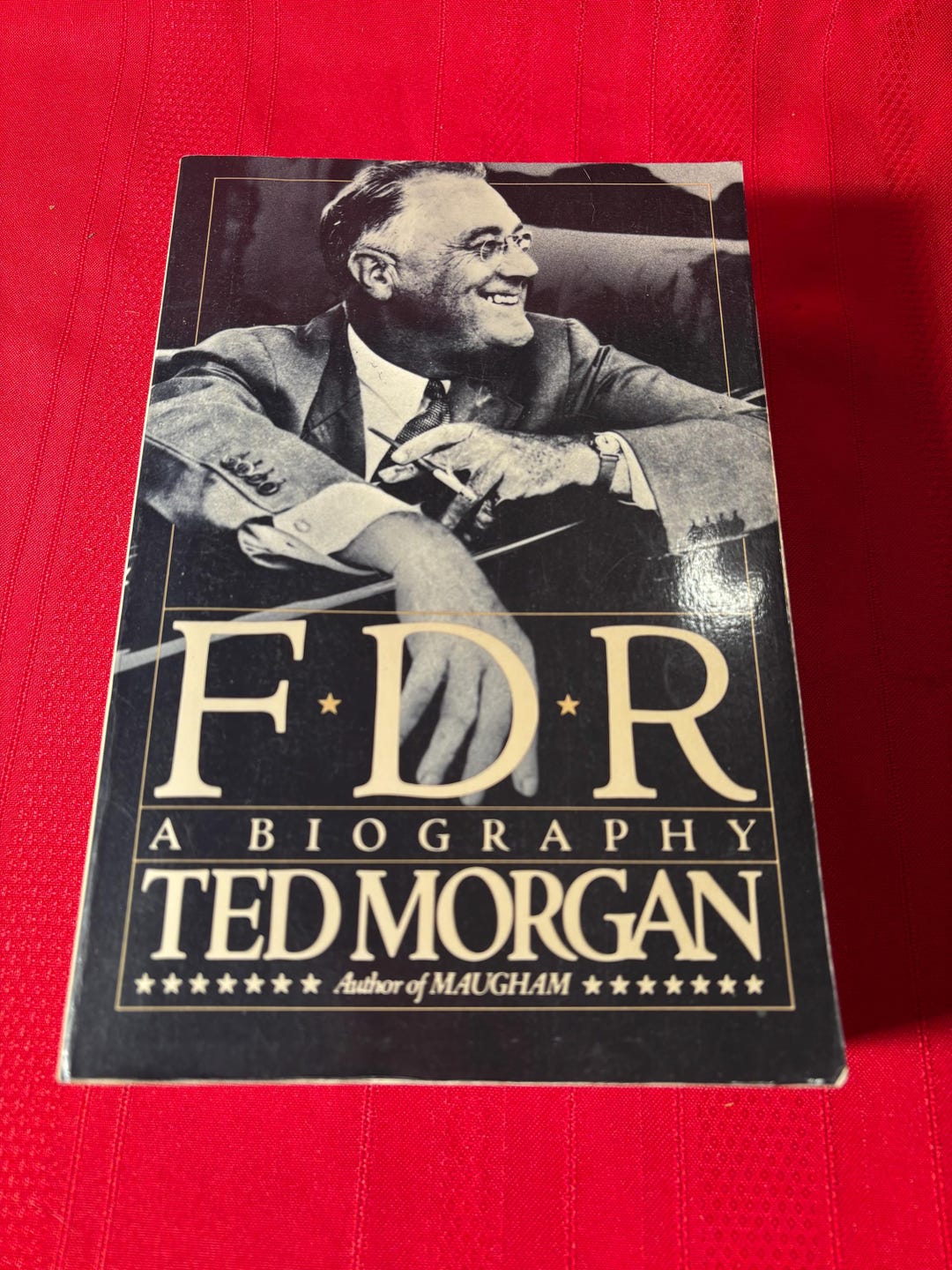 F D R, a Biography, by Ted Morgan, Paperback Book, 1985 - Etsy