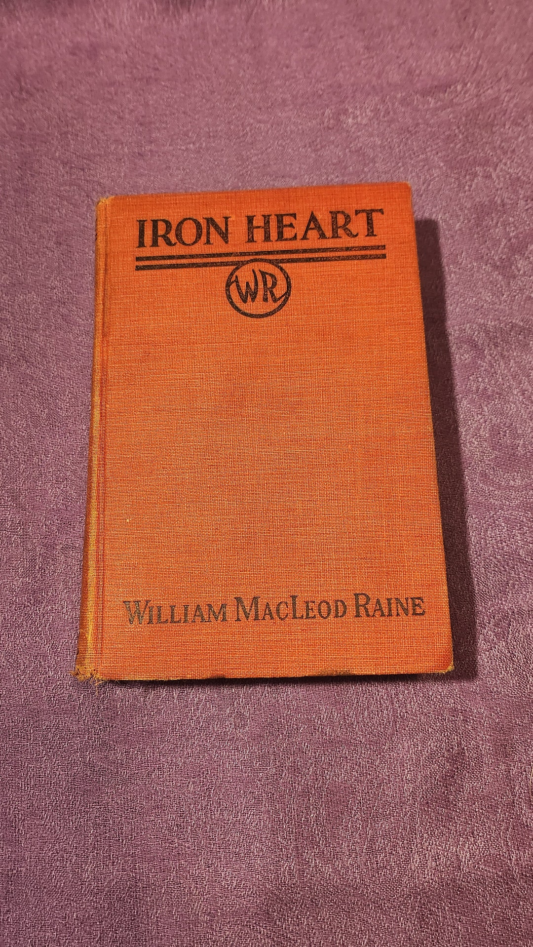 Iron Heart, by William Macleod Raine, Hardcover Book, 1923 - Etsy