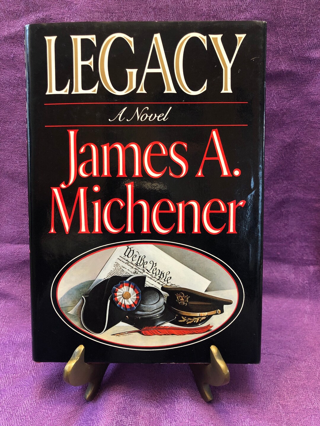 Legacy, by James A. Michener, First Edition, Hardcover Book, 1987 - Etsy