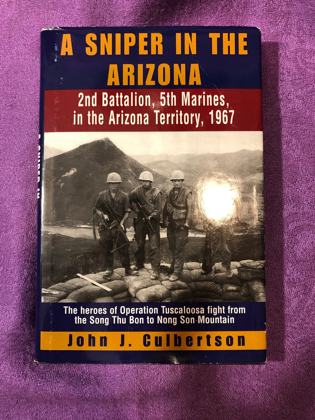 A Sniper in the Arizona, 2nd Battalion, 5th Marines, in the Arizona ...