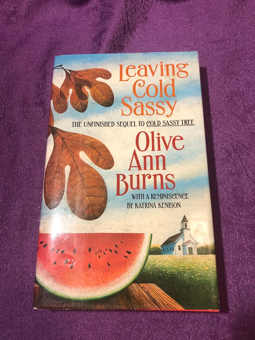 Leaving Cold Sassy, the Unfinished Sequel to Cold Sassy Tree, by Olive ...