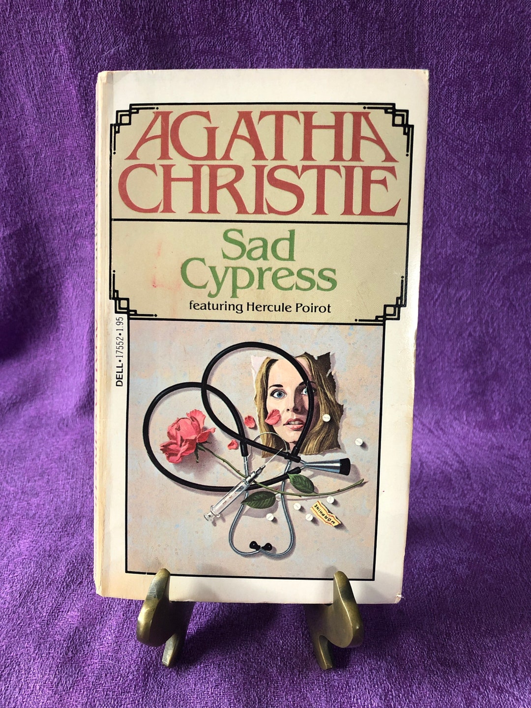 Agatha Christie, Sad Cypress, Vintage Paperback Book, 1979 - Etsy