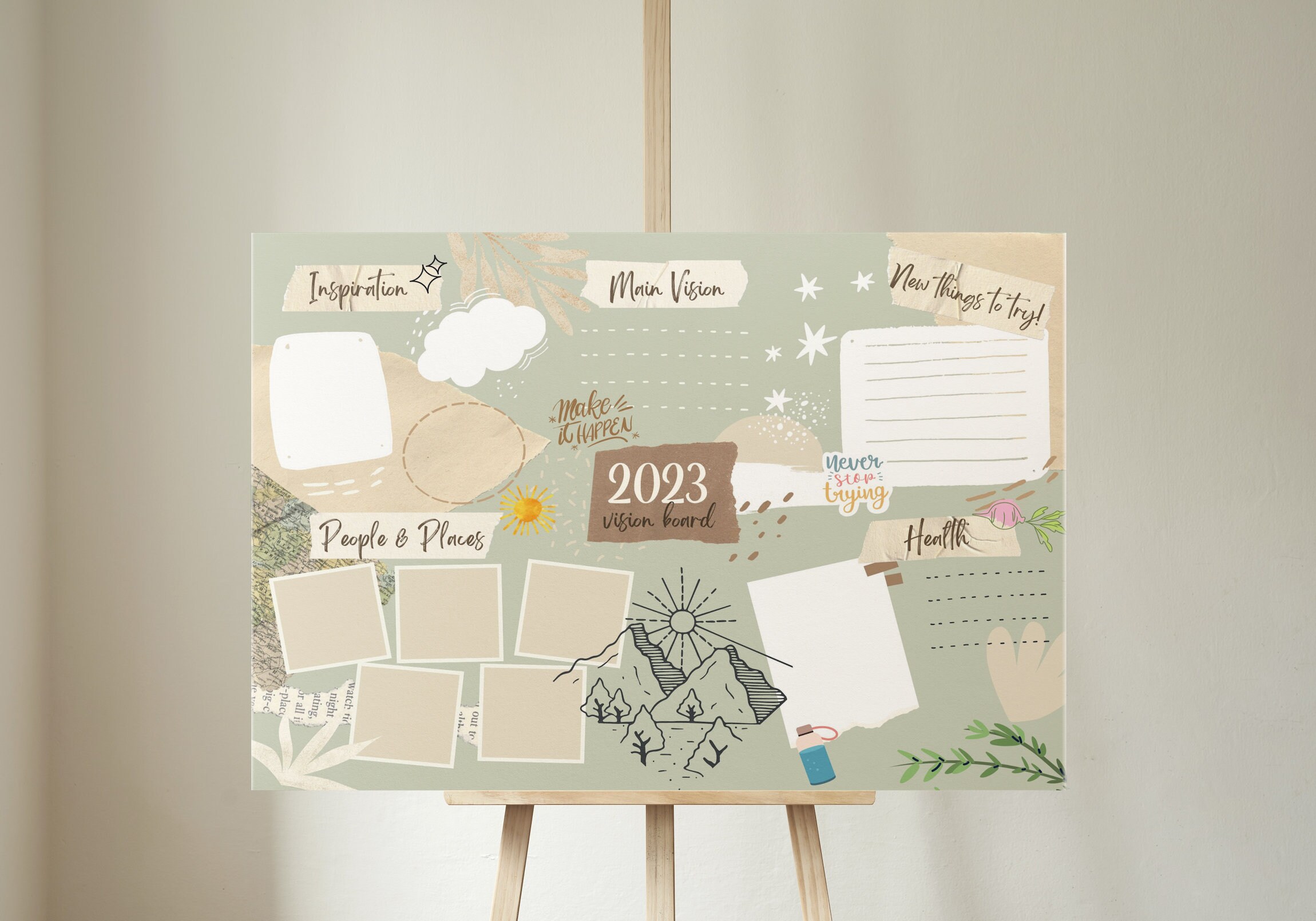 2023 Vision Board - Etsy