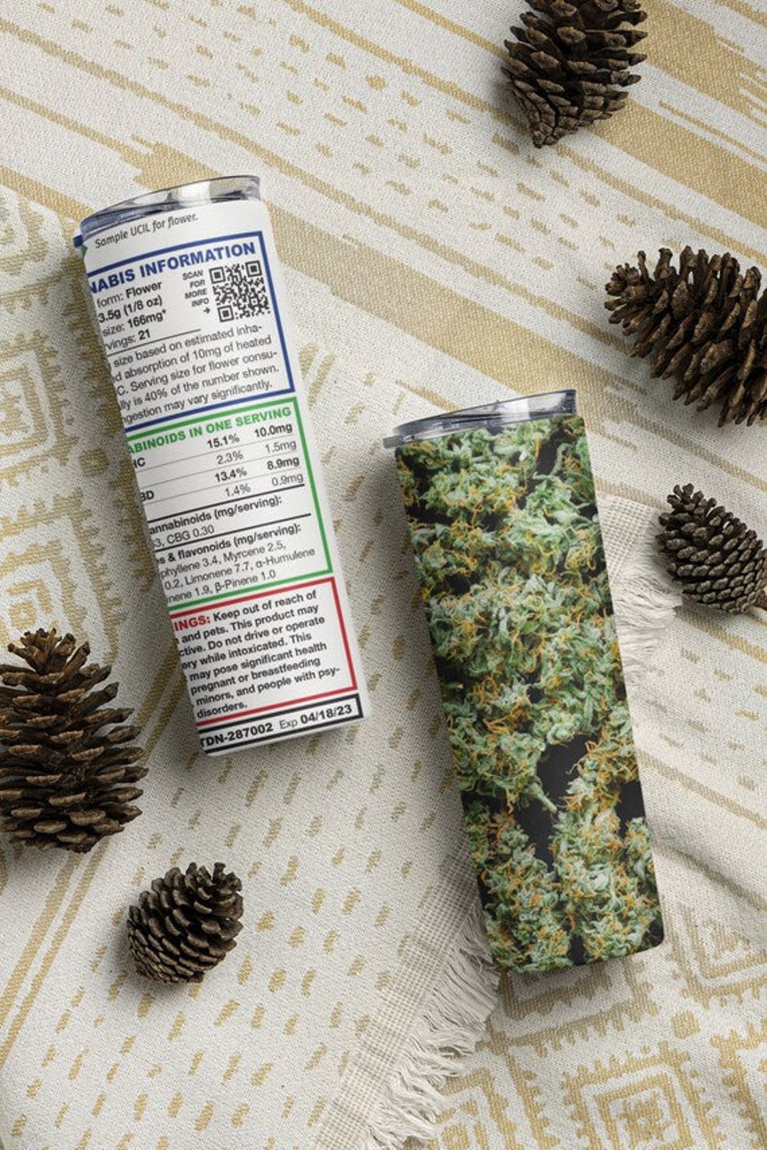 Weed 20oz & 30oz Skinny Tumbler Wrap | Weed Gift PNG Sublimation ...