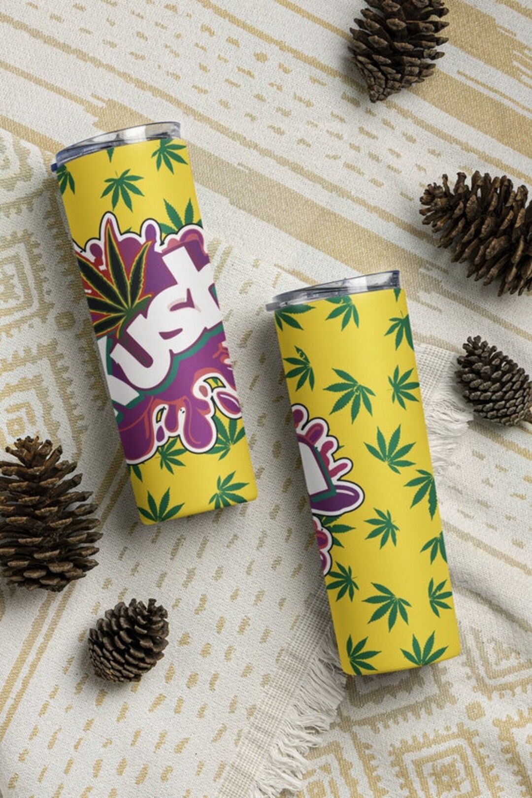 Weed Tumbler Kush Weed 20oz & 30oz Skinny Tumbler Wrap Weed Gift PNG ...