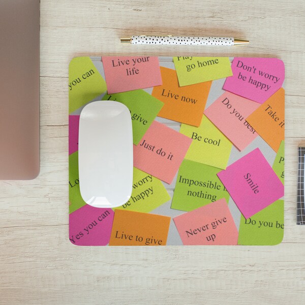 Motivational Quotes on a Mouse Pad - Etsy