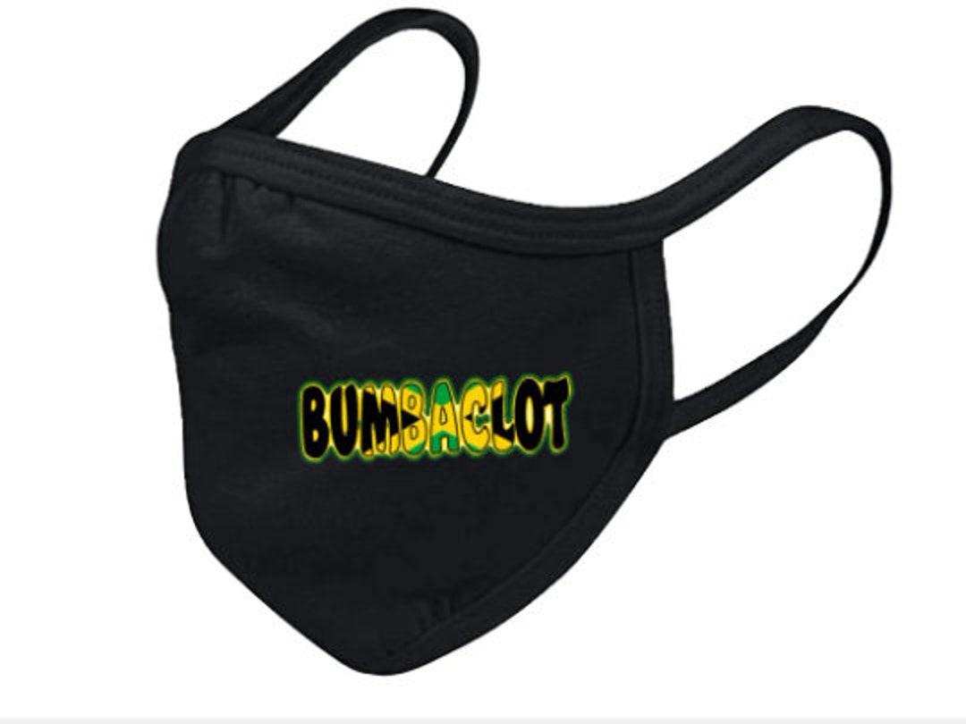 Bumbaclot Jamaican Adullt Reusable 2-layer Cotton Breathable Face Mask ...