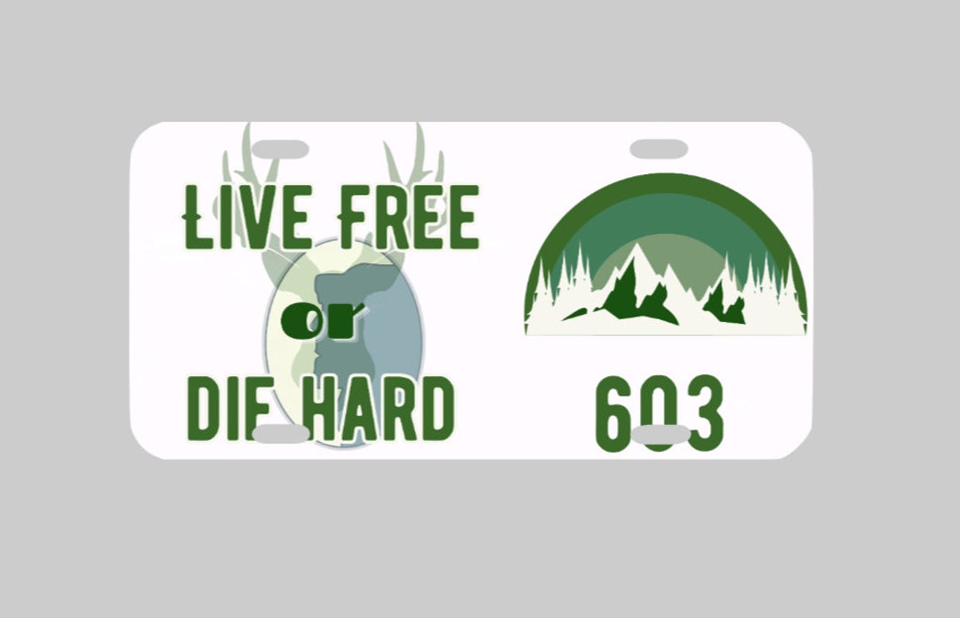 New Hampshire Custom License Plate | Sublimation License Plate | Custom ...