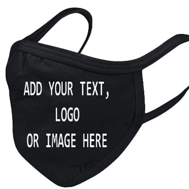 Custom Face Mask - Etsy