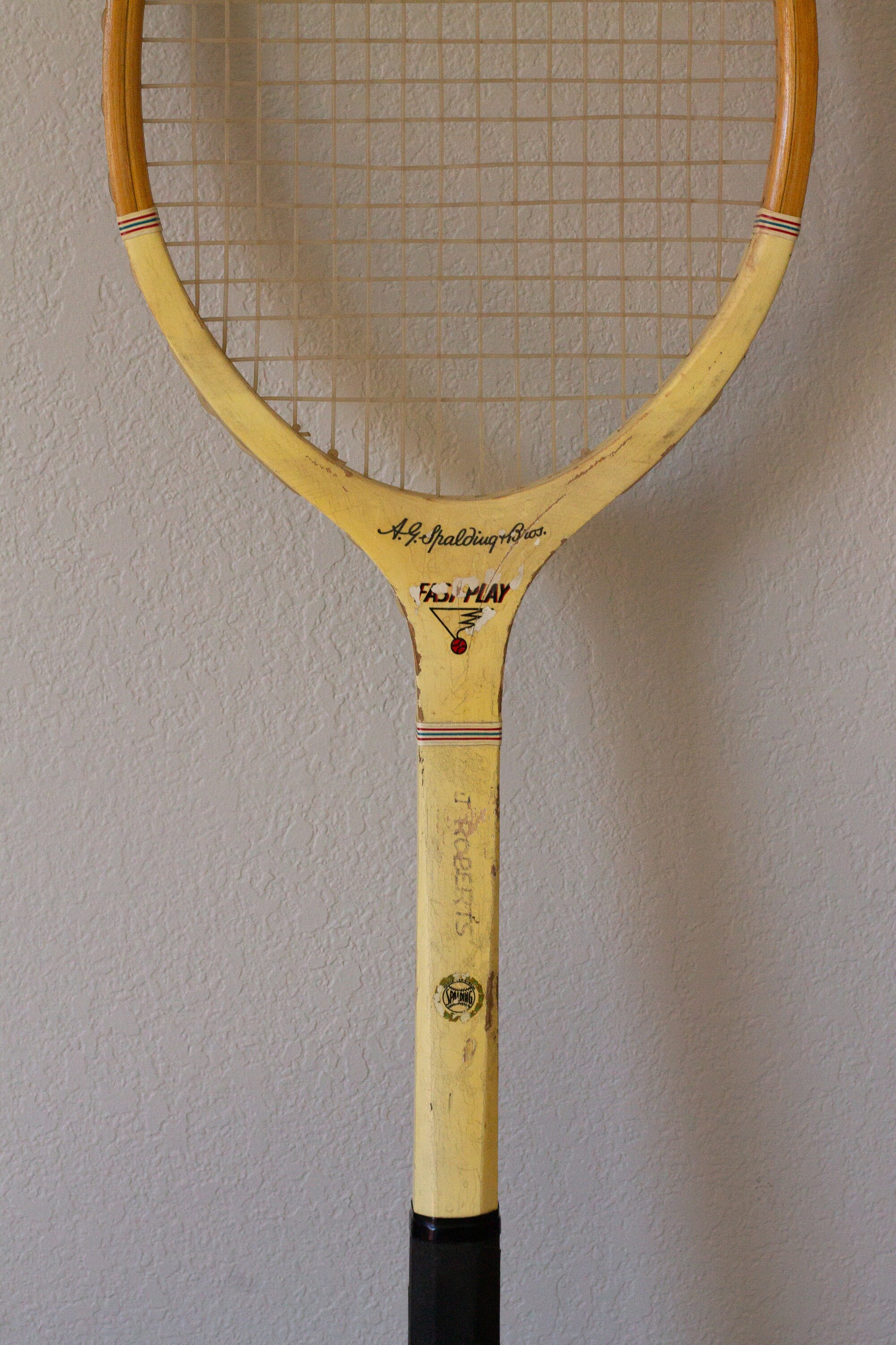 Vintage Tennis Rackets for Display Retro Sports Decor - Etsy