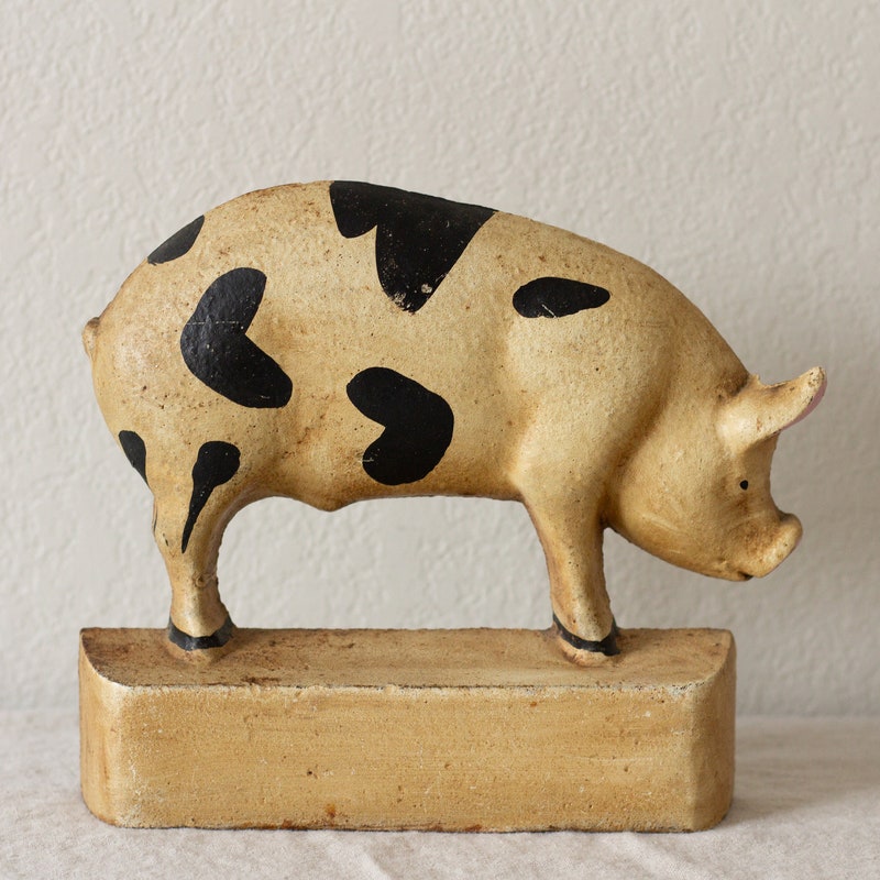 Cast Iron Pig - Etsy