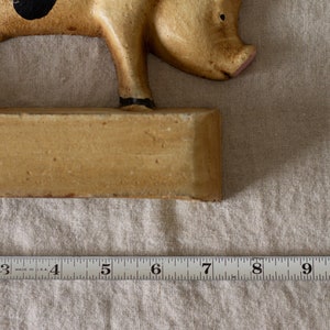 Antique Cast Iron Pig Door Stop Farmhouse Kitchen Cottage Pig Decor - Etsy