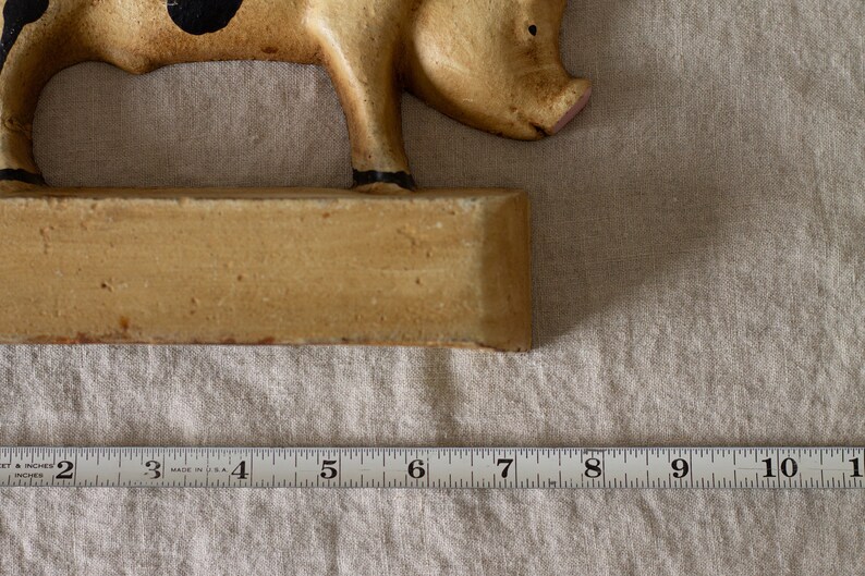 Antique Cast Iron Pig Door Stop Farmhouse Kitchen Cottage Pig Decor - Etsy