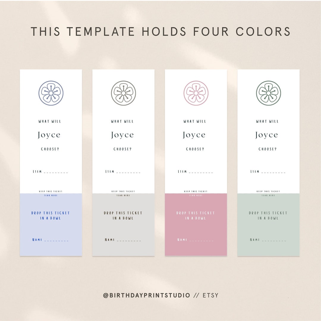 Doljabi Printable, Dohljabi Raffle, Doljabi Decoration, Doljanchi ...