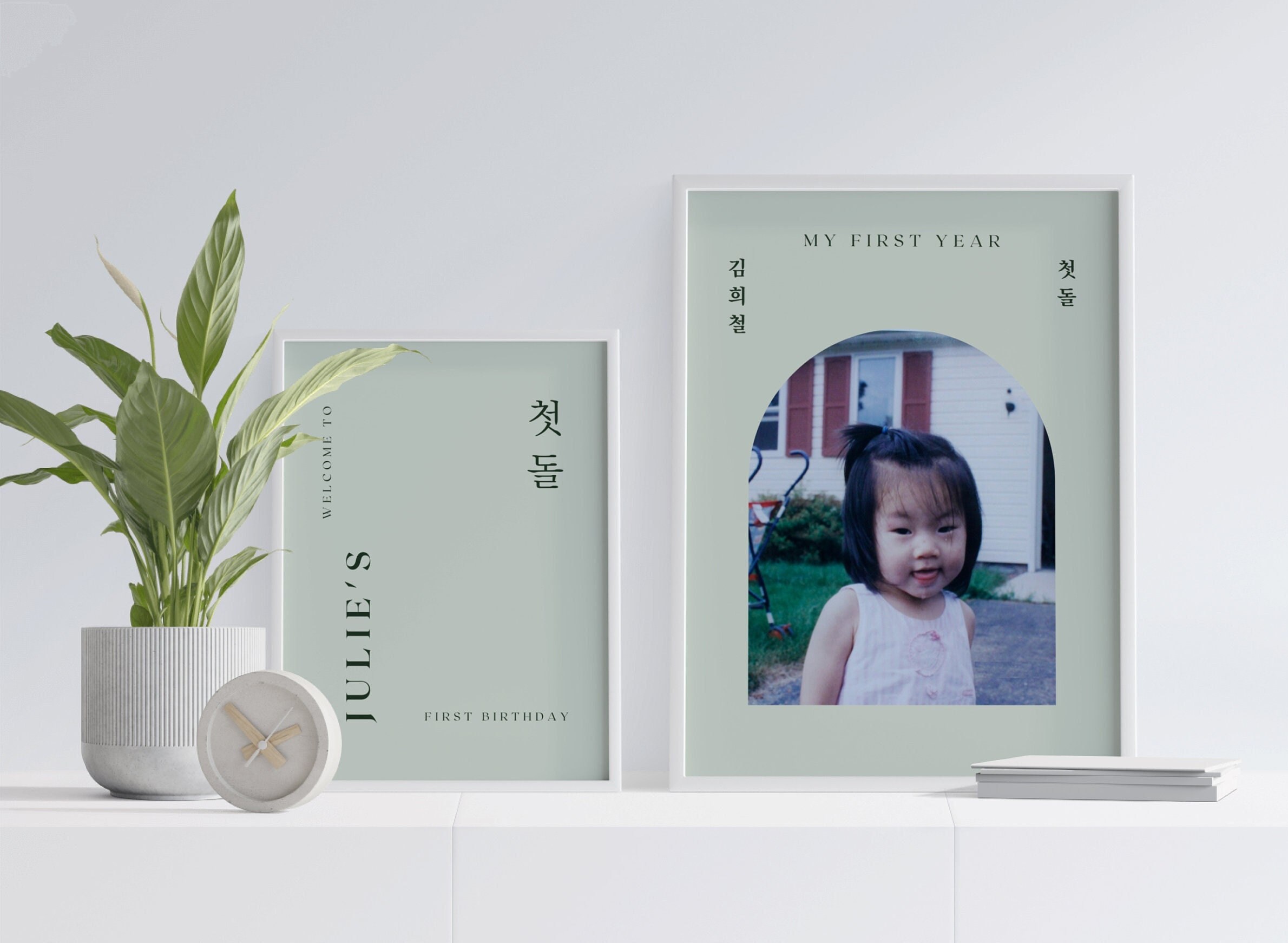 Canva Editable Birthday Arch Poster, 100 First Days Birthday, Birthday ...