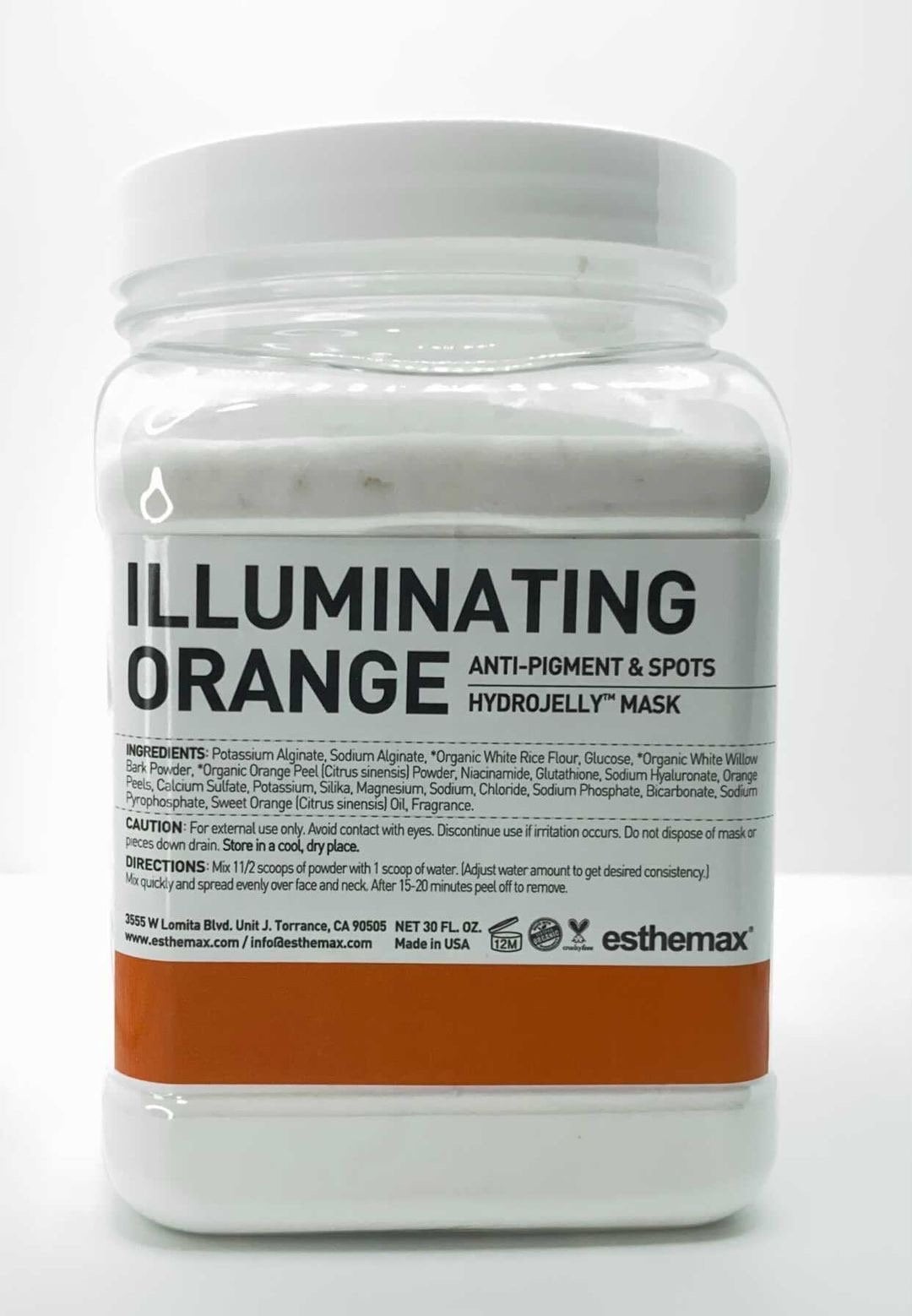 ILLUMINATING ORANGE Esthemax Hydrojelly Mask Original - Etsy