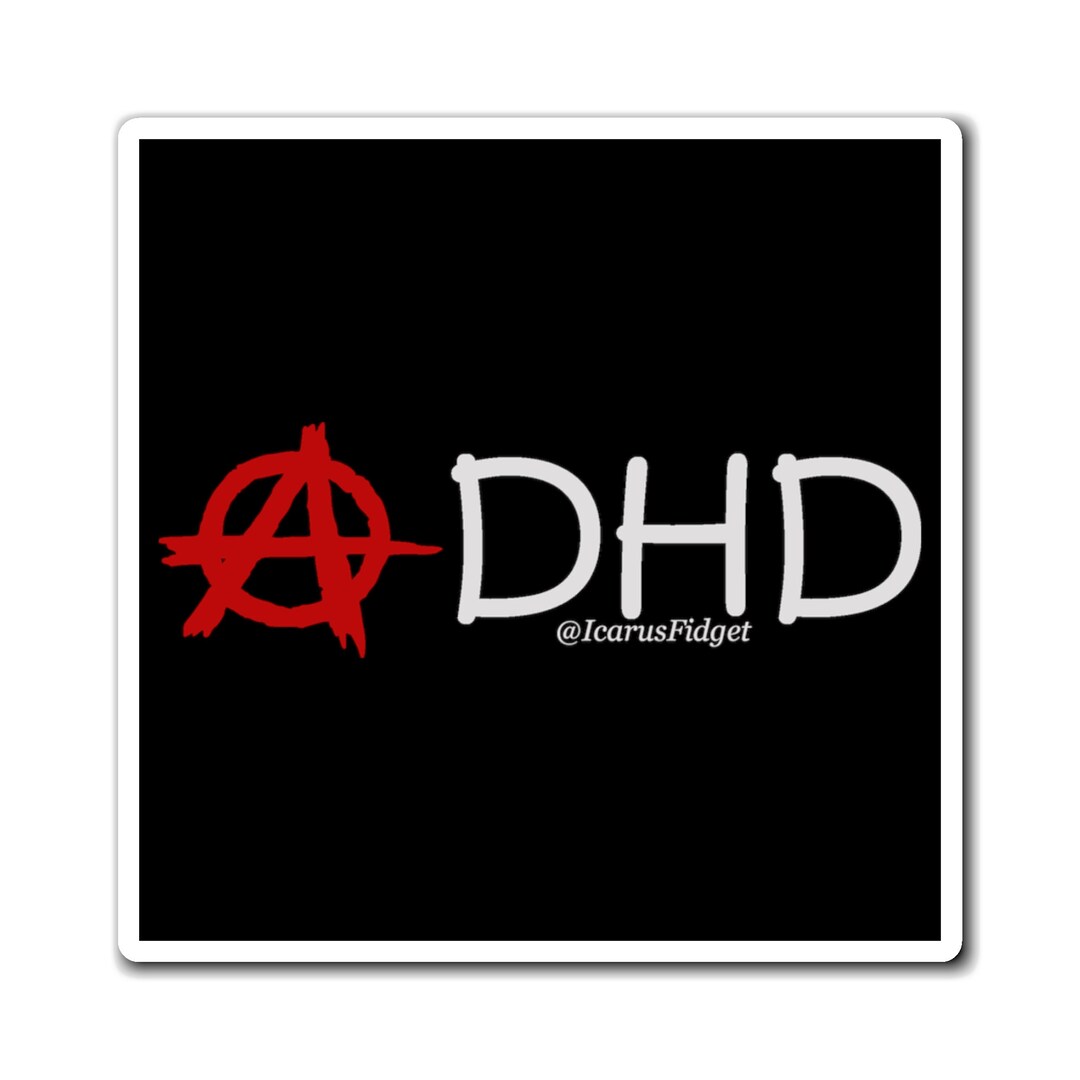 Anarchy in the ADHD - Magnets - Etsy