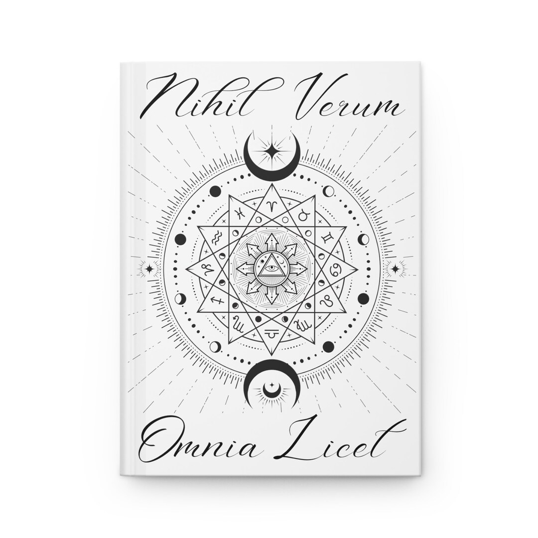 Nothing is True, Everything is Permitted Journal in White - Etsy