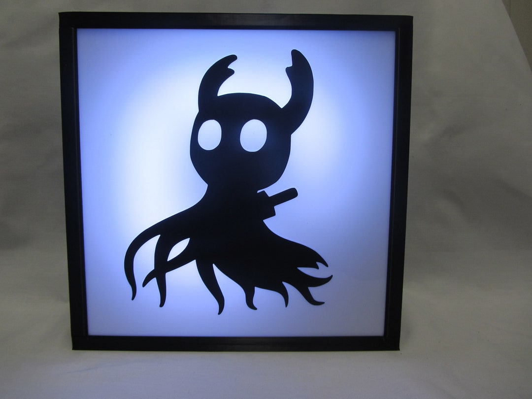 Hollow Knight Shade 12x12 RGB Backlit Decal Wall or Desk Sign - Etsy