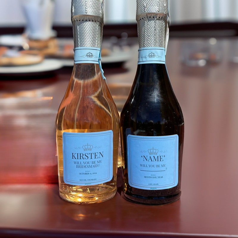 Mini Bottle Labels - Etsy