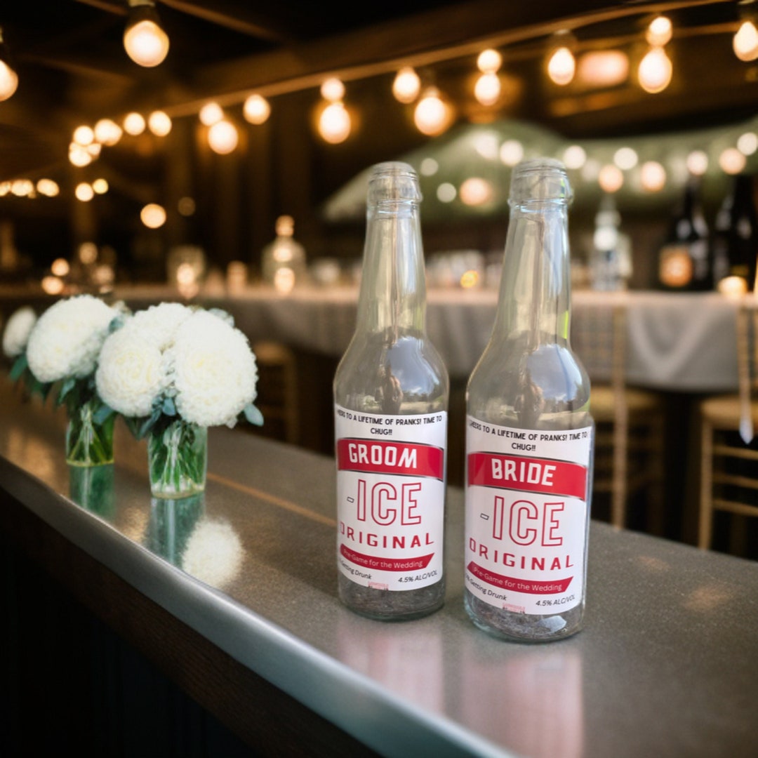 Custom Smirnoff Ice Labels Prank Gift Bridal Party Gifts Bachelorette ...
