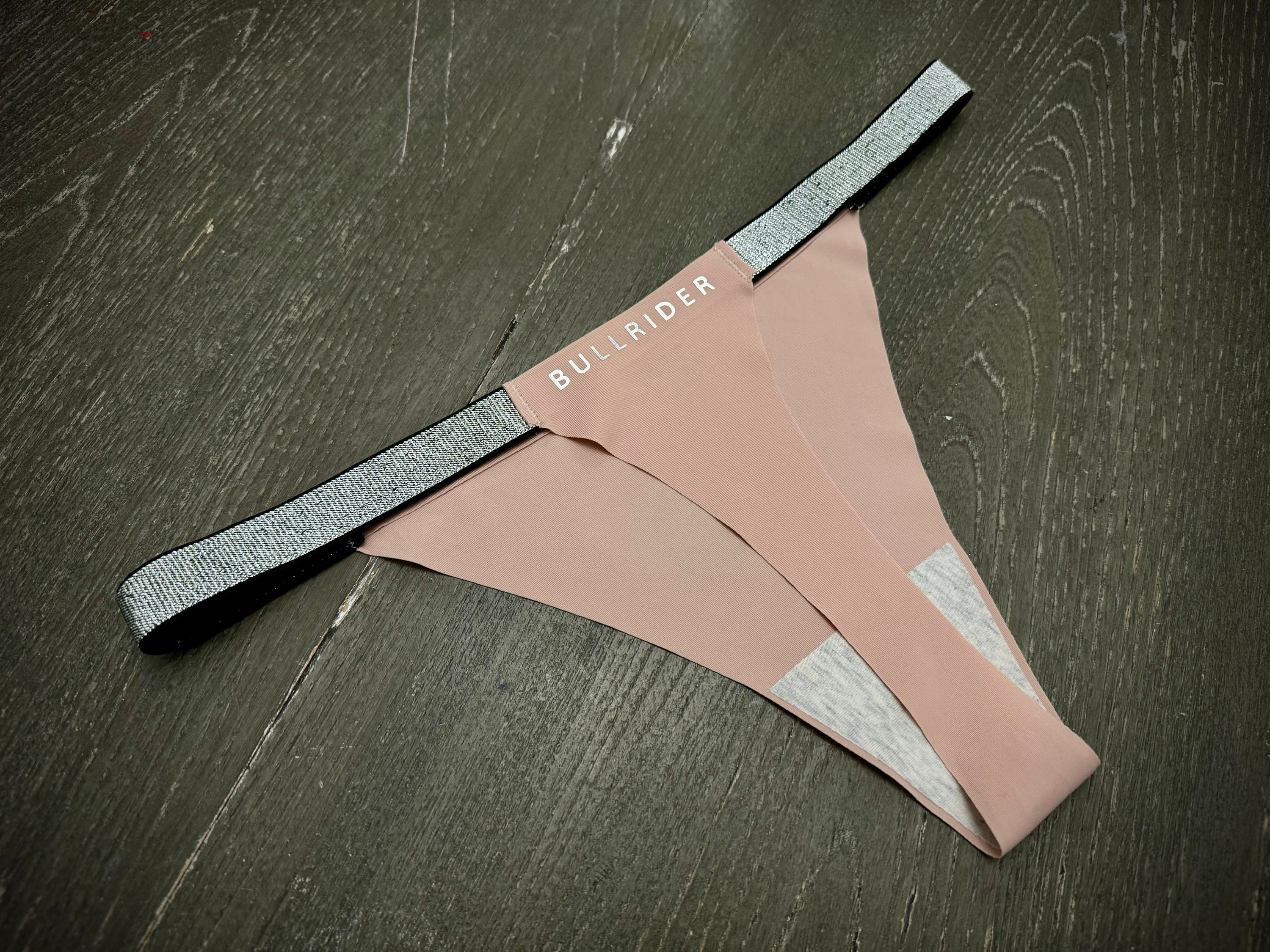 Bull Rider BBC Snowbunny THONG QOS Hotwife Strap Pantys Sparkly Strap ...