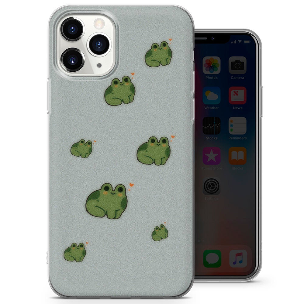 Frog Phone Case Cute Froggy Cover for iPhone 14 13 12 11 - Etsy
