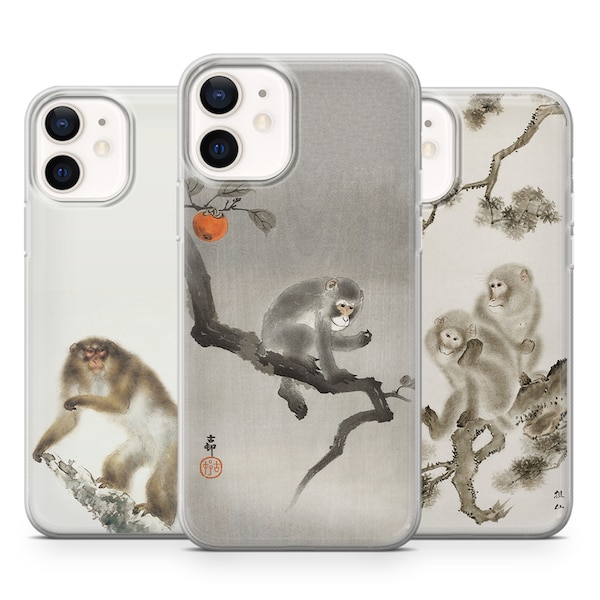 Personalised Phone Case Monkey - Etsy
