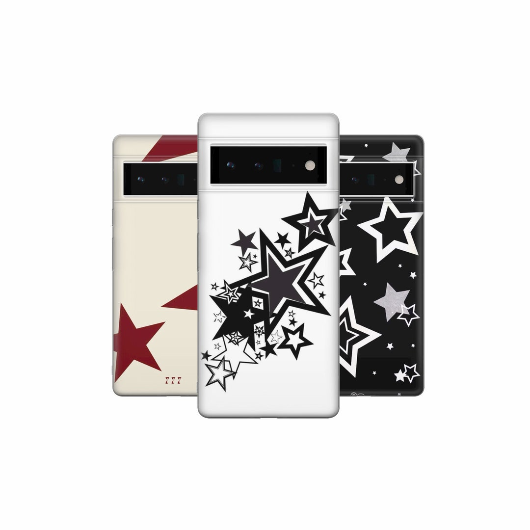 Y2k Star Phone Case Twinkle Star Cover for Pixel 8A 7 Pro Samsung S24 ...