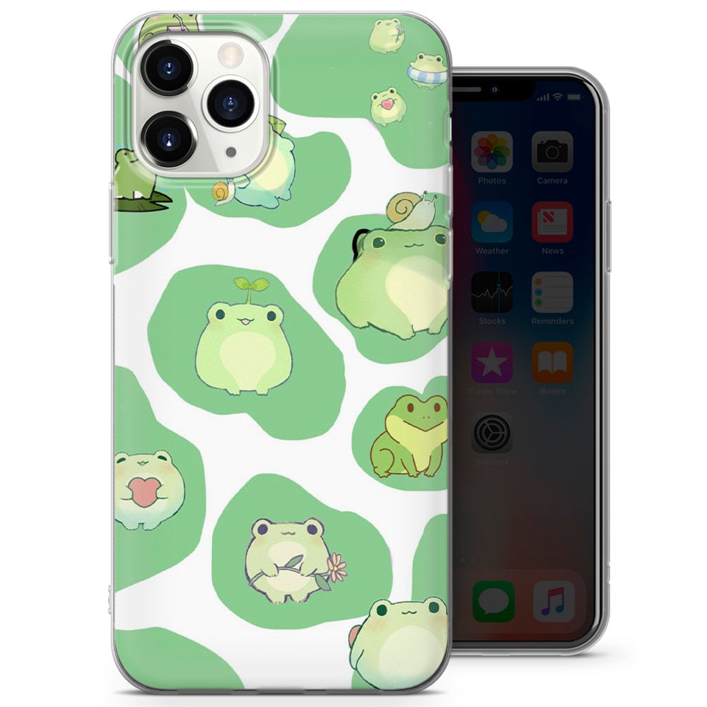 Frog Phone Case Cute Froggy Cover for iPhone 14 13 12 11 - Etsy