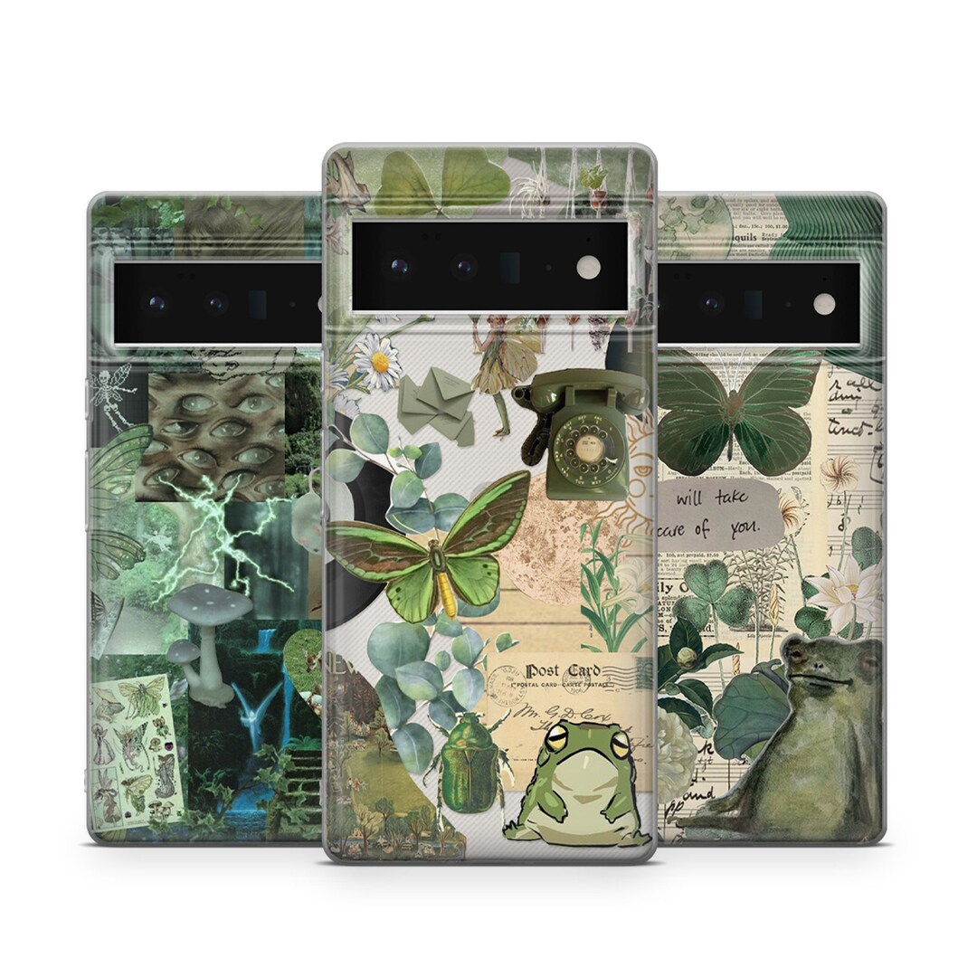 Cottage Core Phone Case Froggy Cover for Google Pixel 9 8 7 6 6 Pro 6A ...