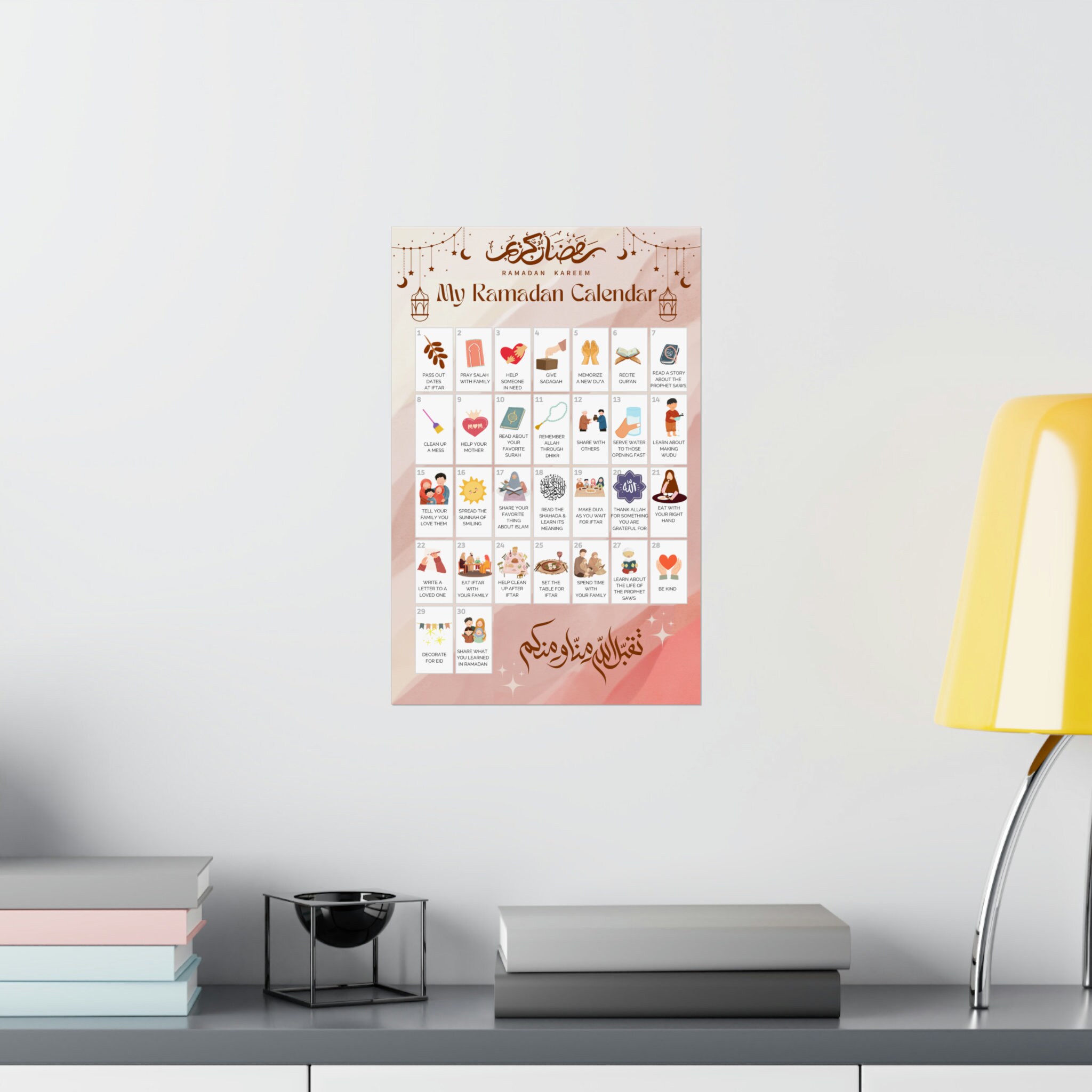 Ramadan Printable for Kids | Ramadan Calendar for Children | Toddler ...