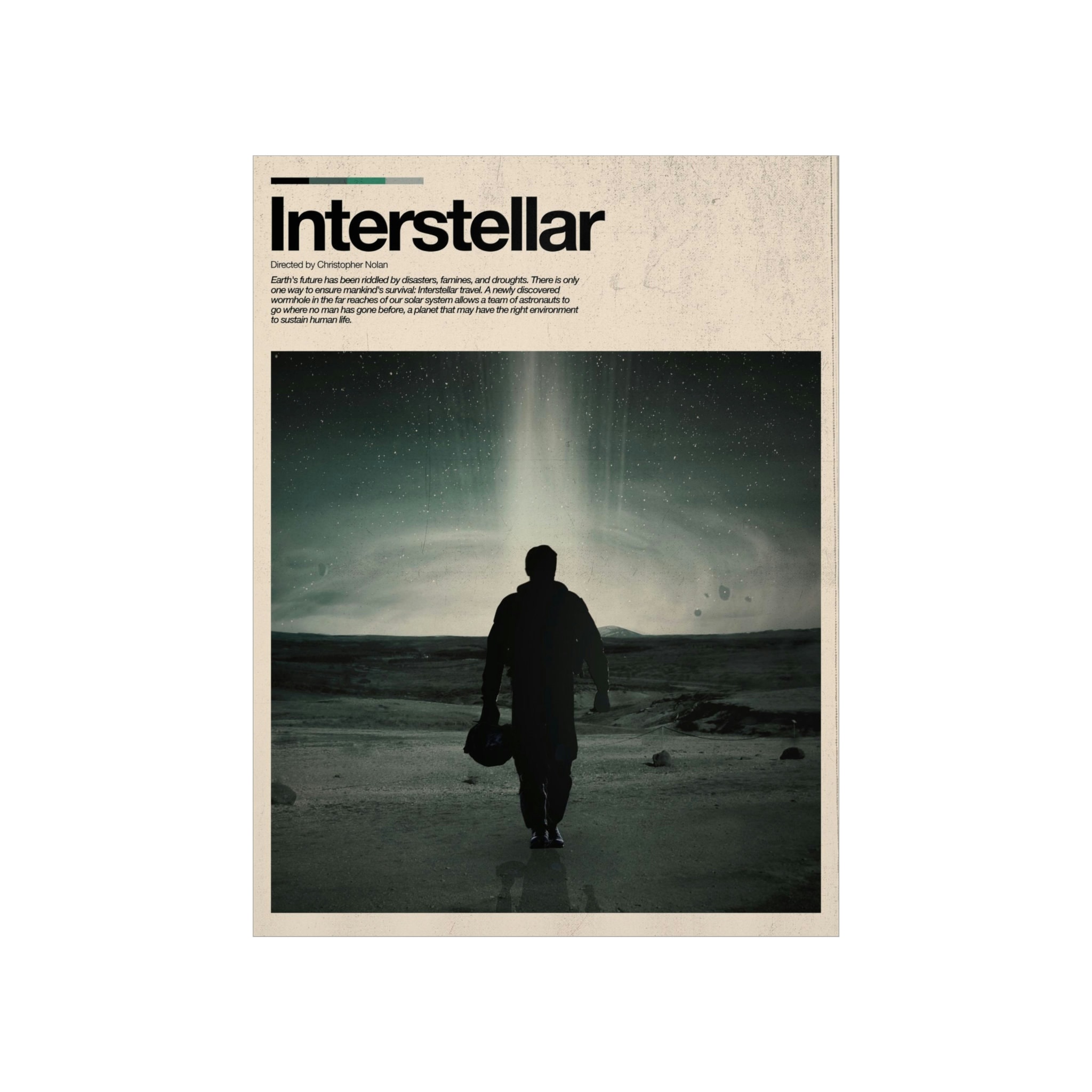Interstellar Wormhole Poster