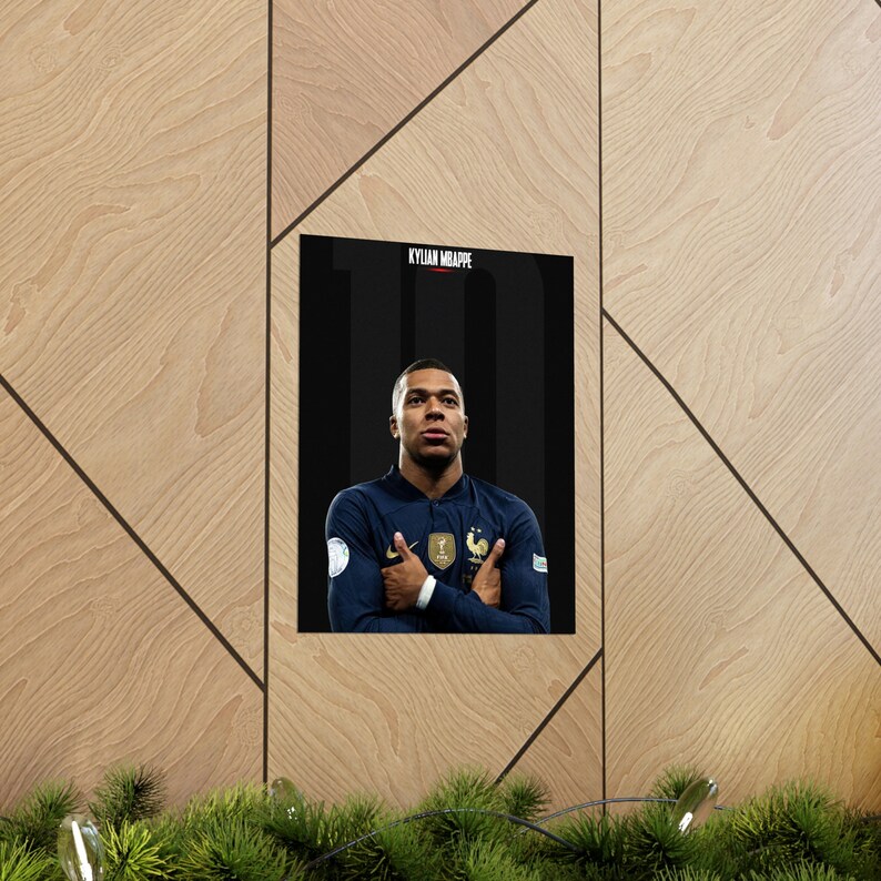 Kylian Mbappe Premium Matte Vertical Posters - Etsy