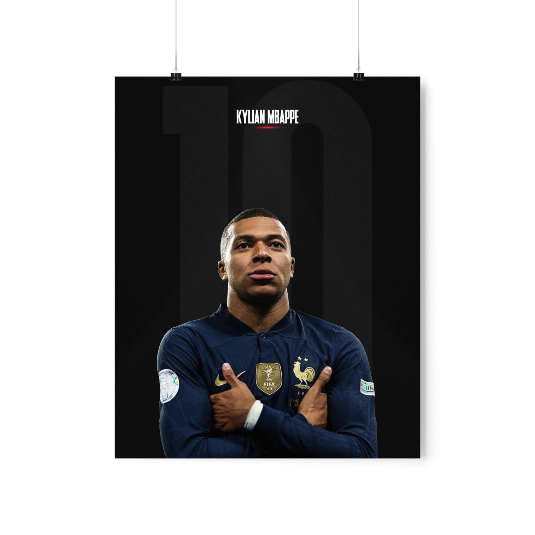 Kylian Mbappe Premium Matte Vertical Posters - Etsy
