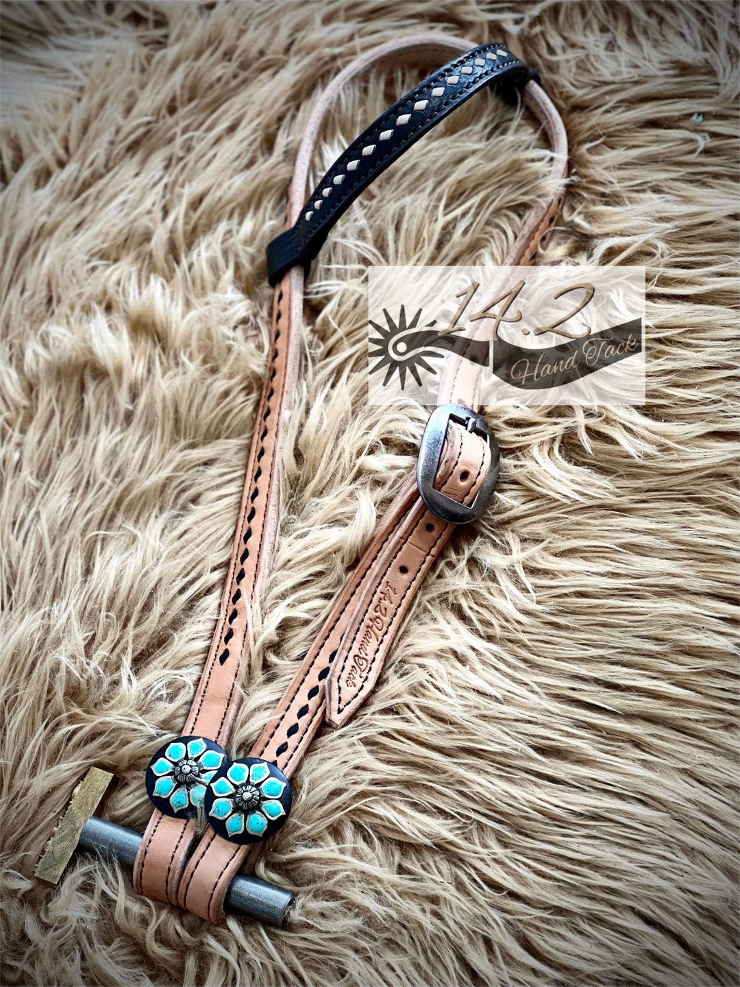 Two Toned One Ear Bridle - Etsy